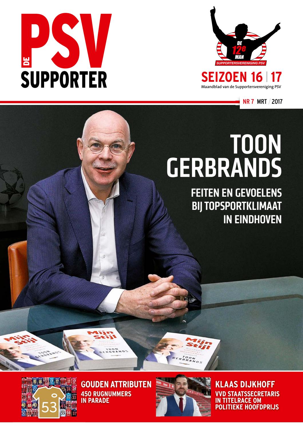 De PSV Supporter maart 2017 by Supportersvereniging PSV - Issuu