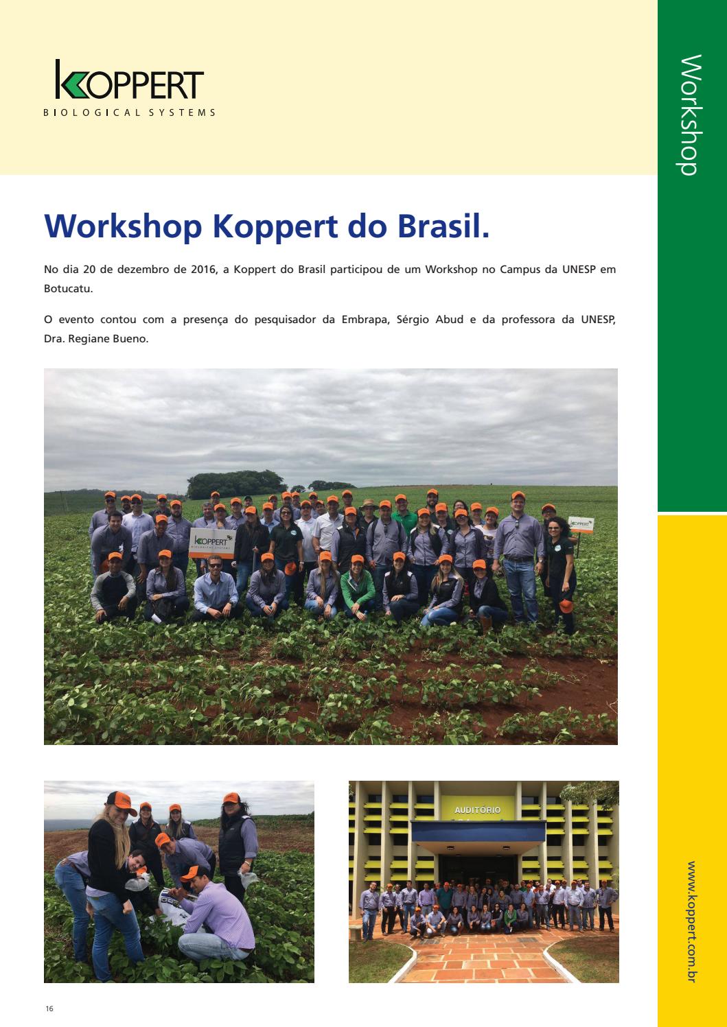 BioJournal Koppert do Brasil - 2016 - Anual - Português by Koppert Brasil - Issuu