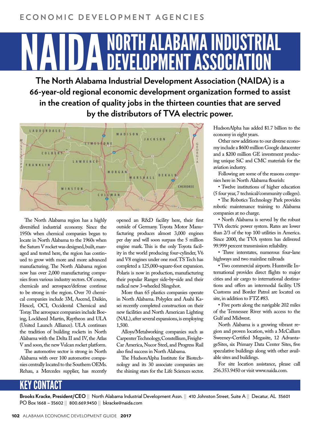 2017 Alabama Economic Development Guide by Business Alabama - Issuu