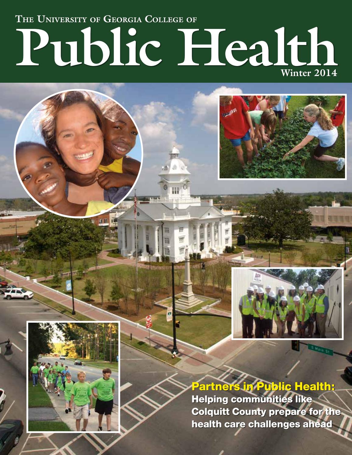 UGA Public Health Magazine - 2014 Issue by University of Georgia ...