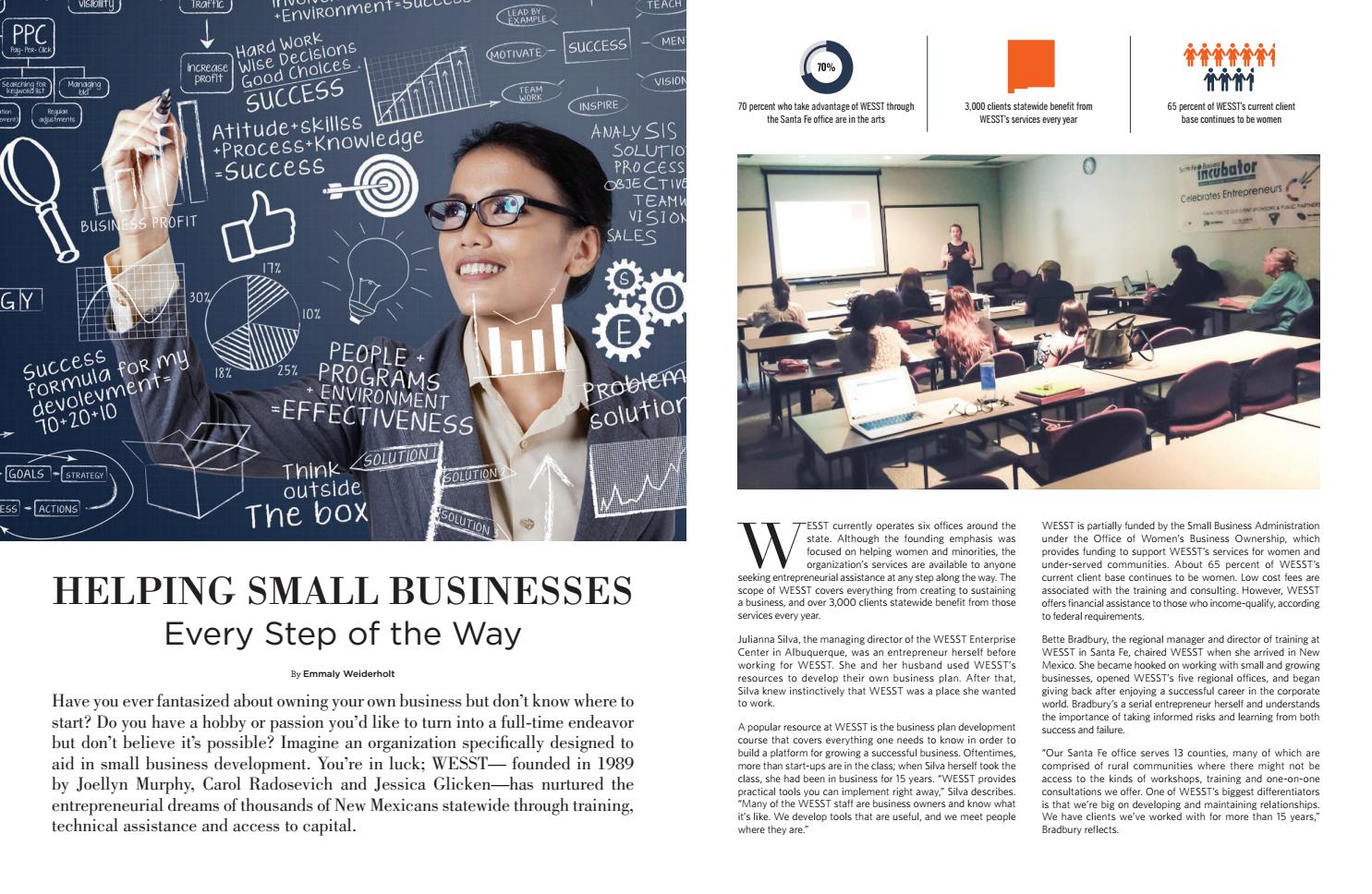 Helping Small Businesses Every Step of the Way by Fine Lifestyles - Issuu