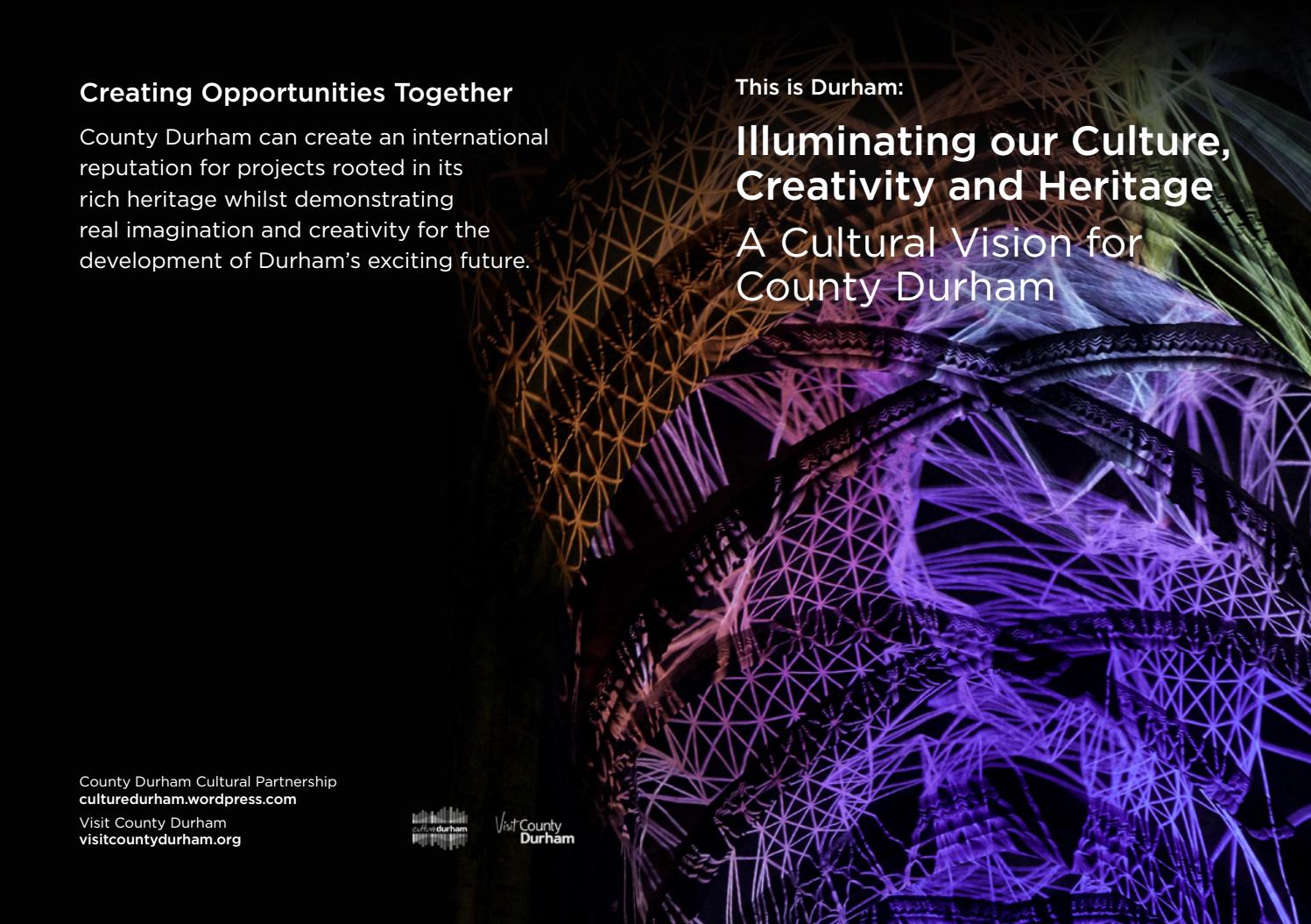 Illuminating our Culture, Creativity and Heritage A Cultural Vision for ...