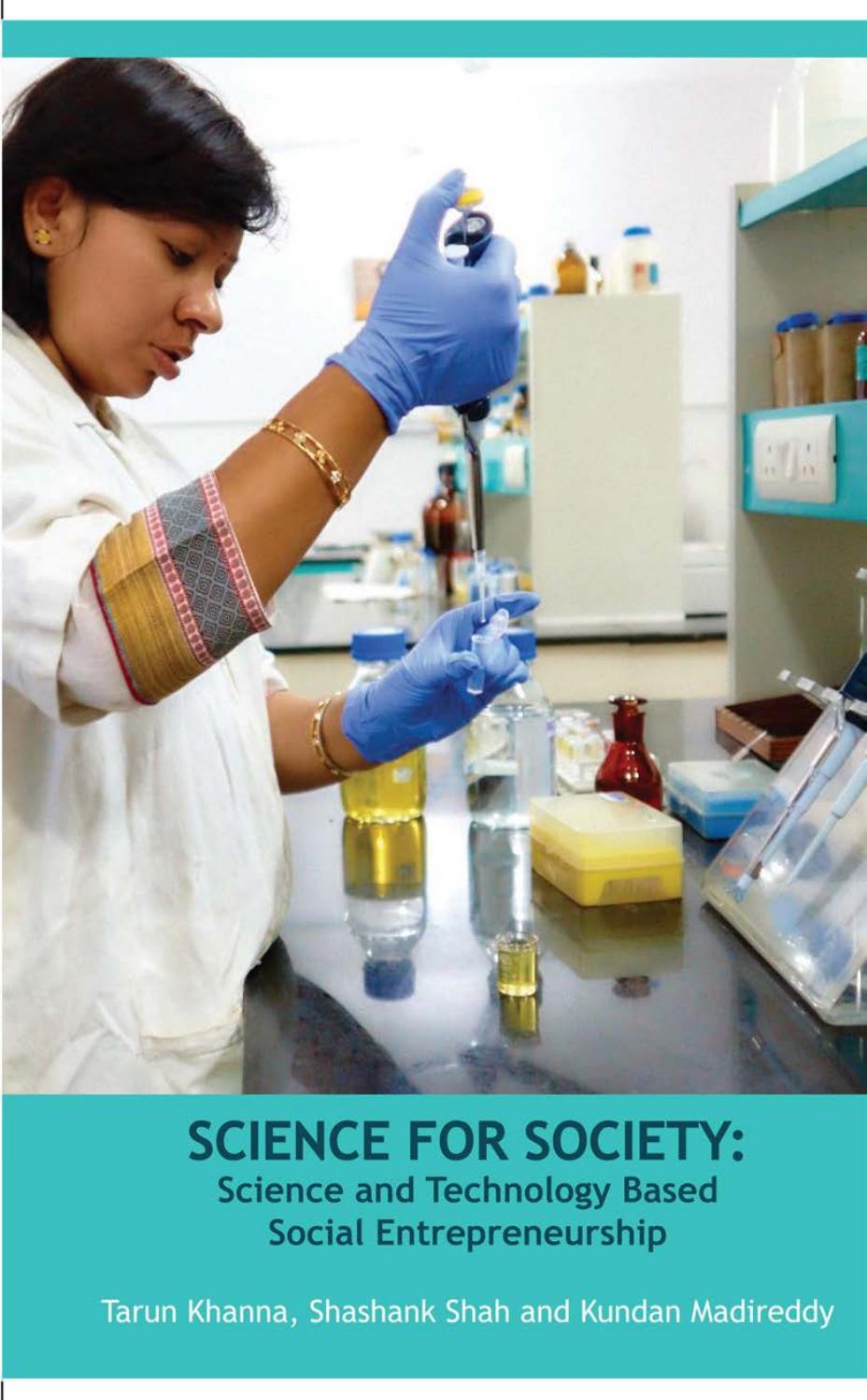 Science for Society: Science and Technology Based Social ...
