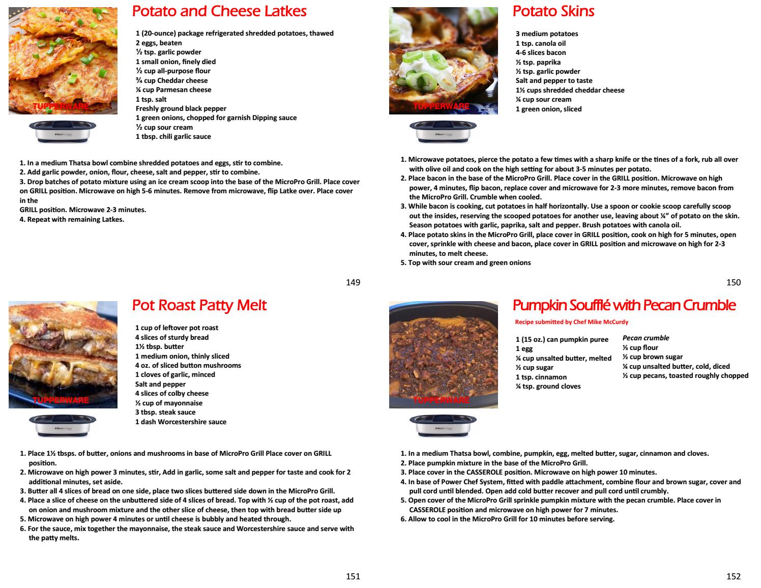 Micropro grill recipes and cooking guide 2017 by TW Consultant - Issuu