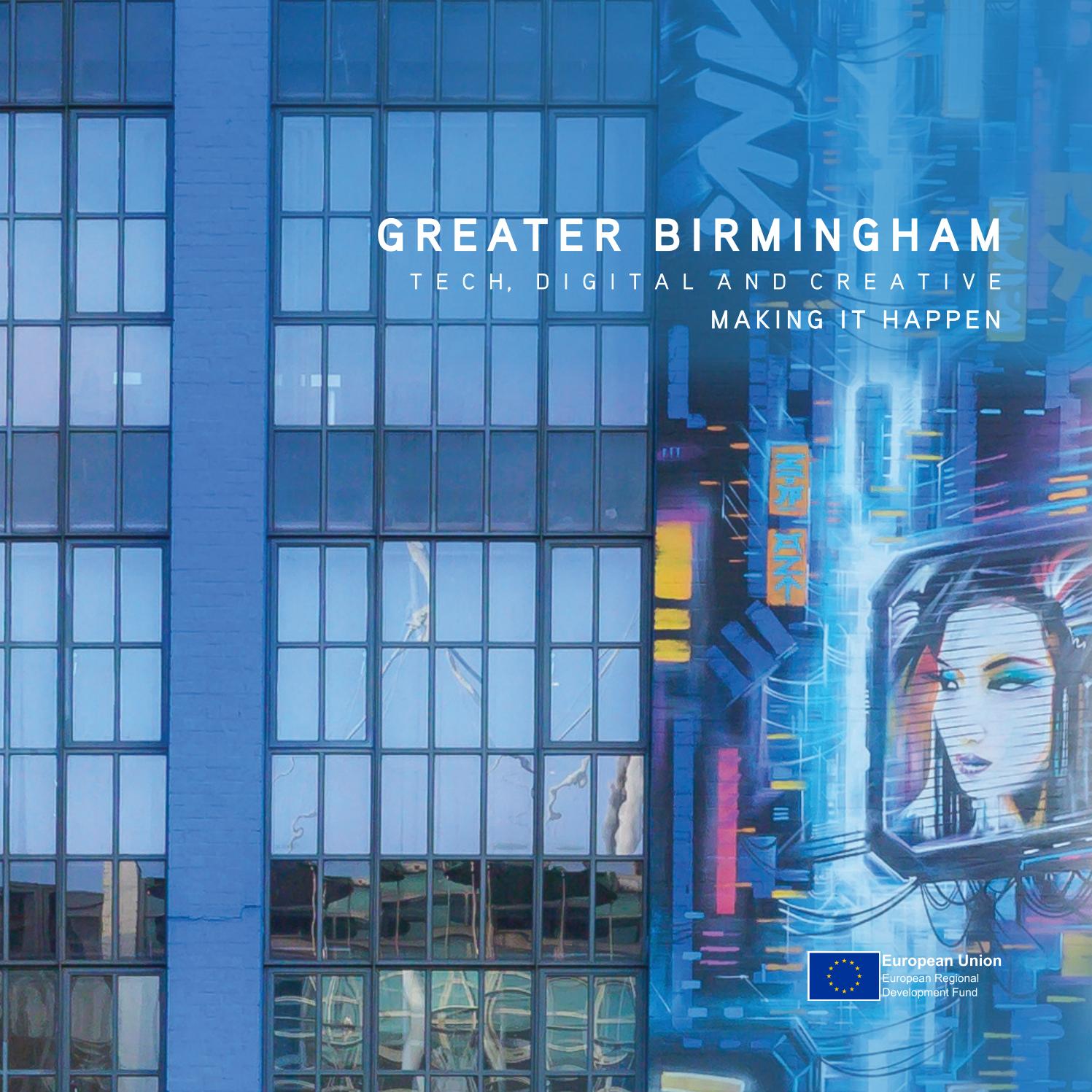 Greater Birmingham Tech Digital Creative By West Midlands Growth