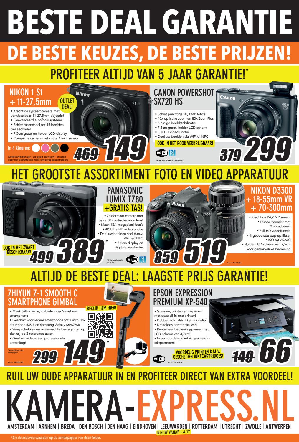 Kamera Express actiefolder maart/april België by Kamera Express - Issuu