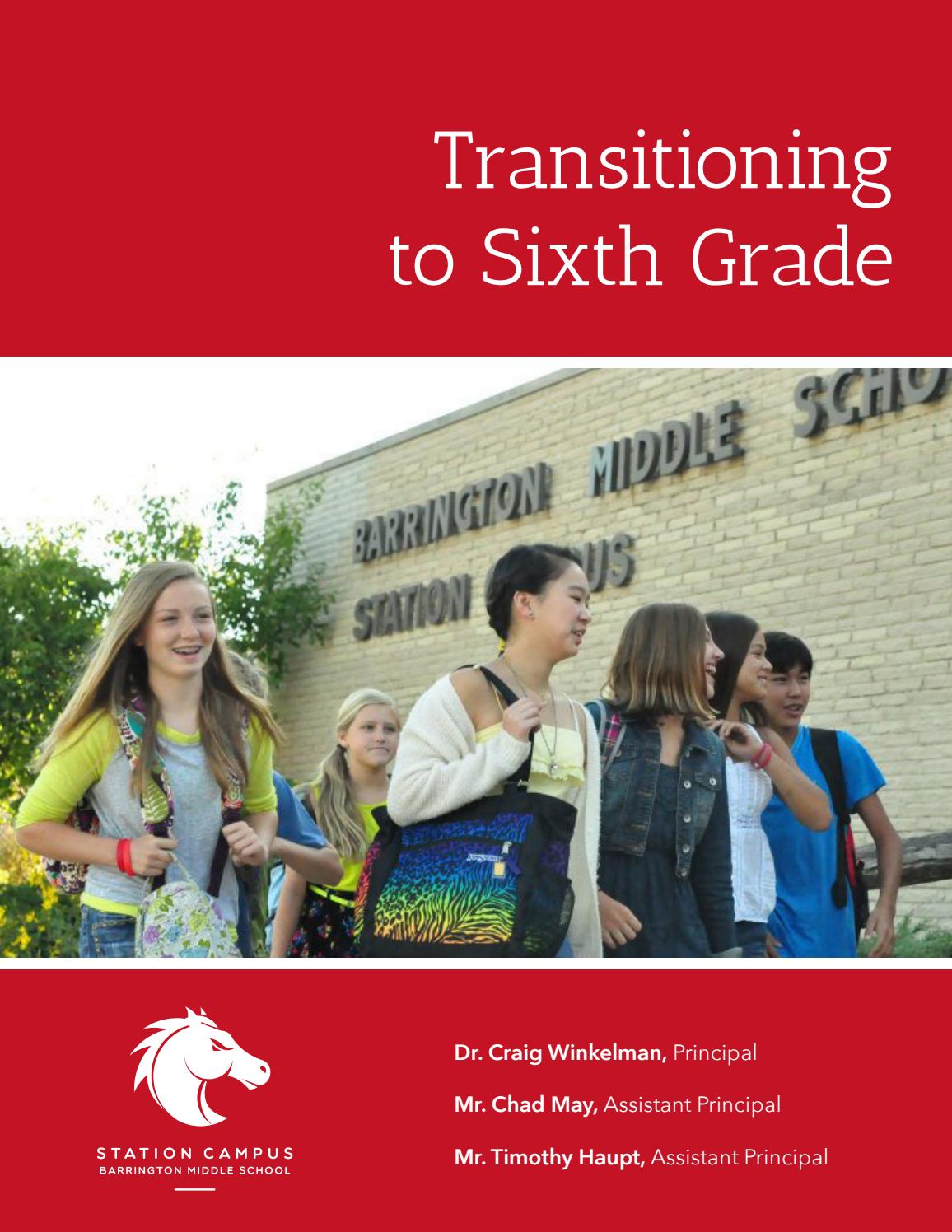 BMS-Station: Transitioning to Sixth Grade by Barrington 220 - Issuu