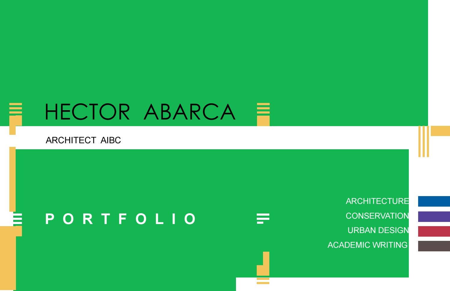 Hector Abarca Architecture Professional Portfolio 2017 by Hector Abarca ...