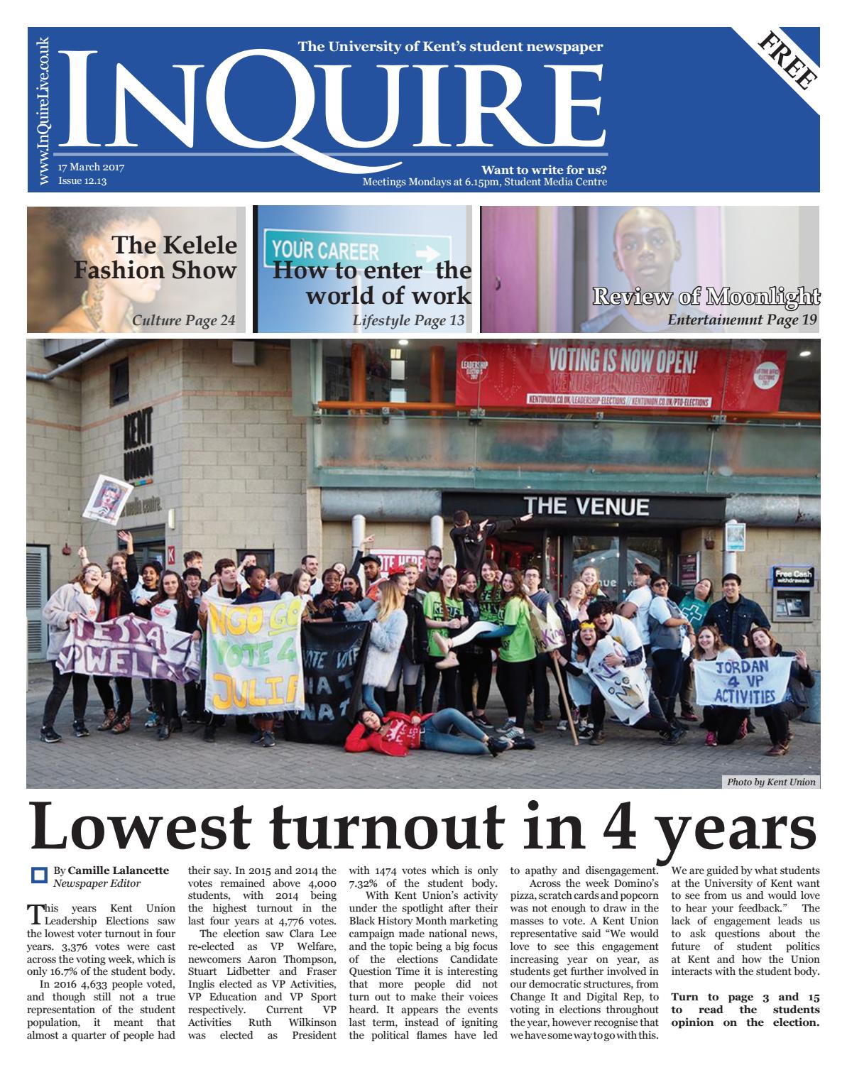 InQuire Issue 12.13 by InQuire Media - Issuu