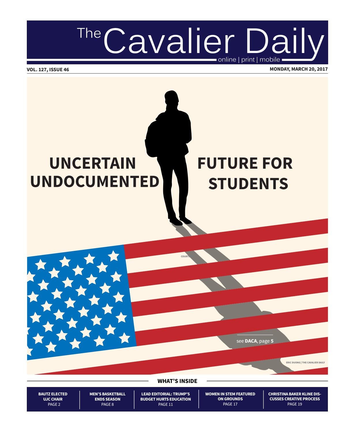 Monday, March 20, 2017 by The Cavalier Daily - Issuu