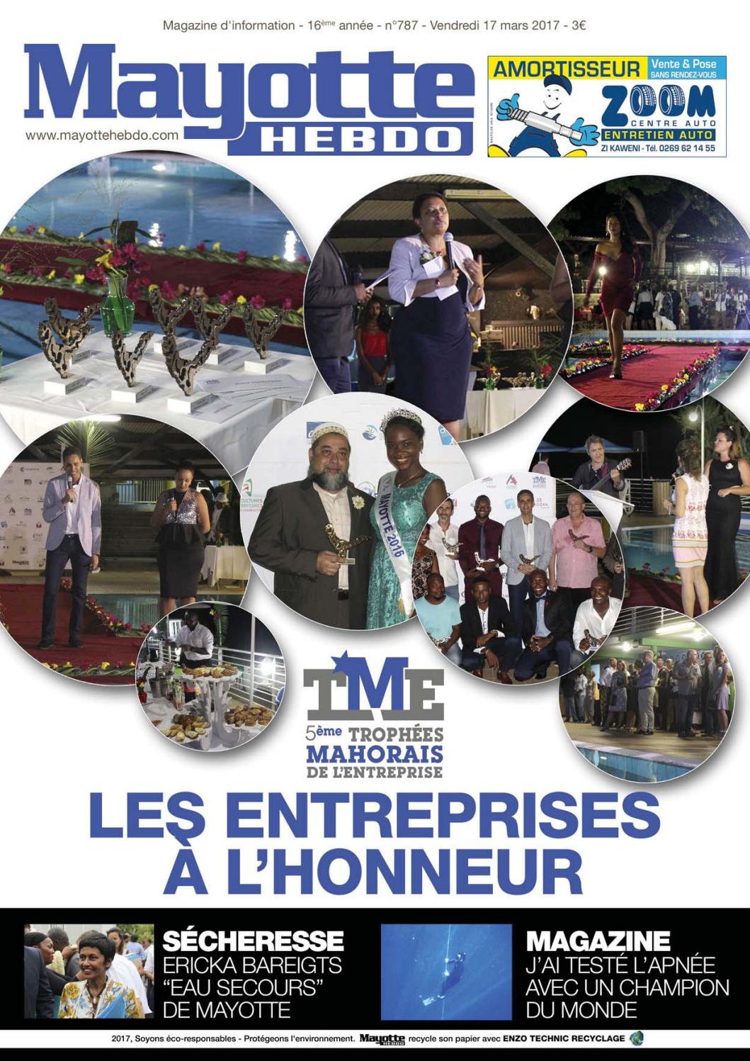 Mayotte Hebdo n°787 aperçu gratuit by Mayotte Hebdo - Issuu