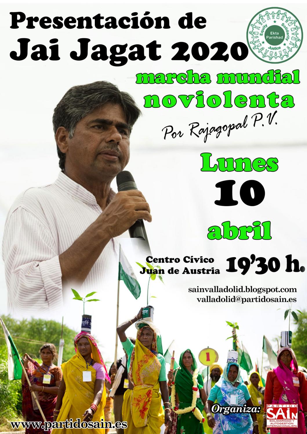 Rajagopal PV y Ekta Parishad en Valladolid by Zinias Abel - Issuu