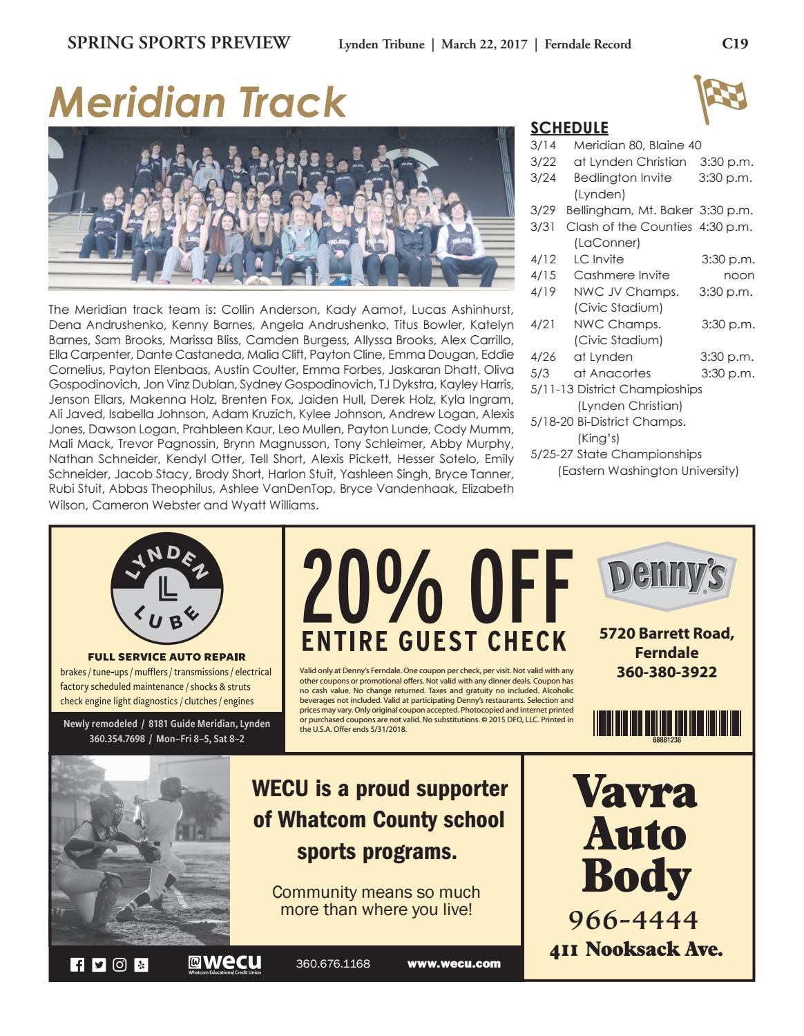Spring Sports Preview 2017 by Lynden Tribune - Issuu
