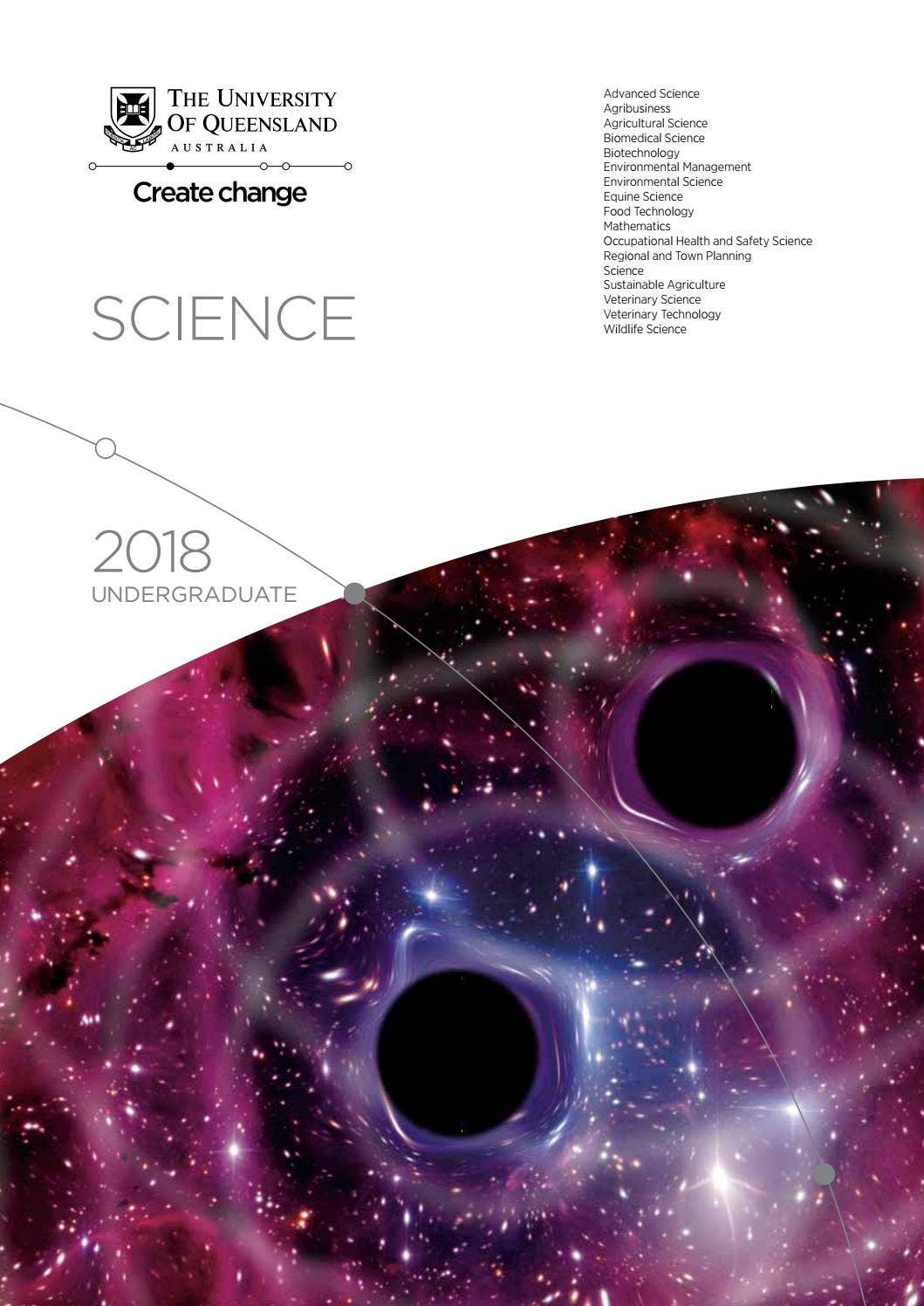 UQ Undergraduate Science Guide 2018 by UQ Science - Issuu