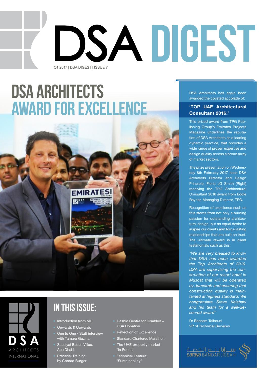 DSA Digest Issue 7 by DSA Architects International - Issuu