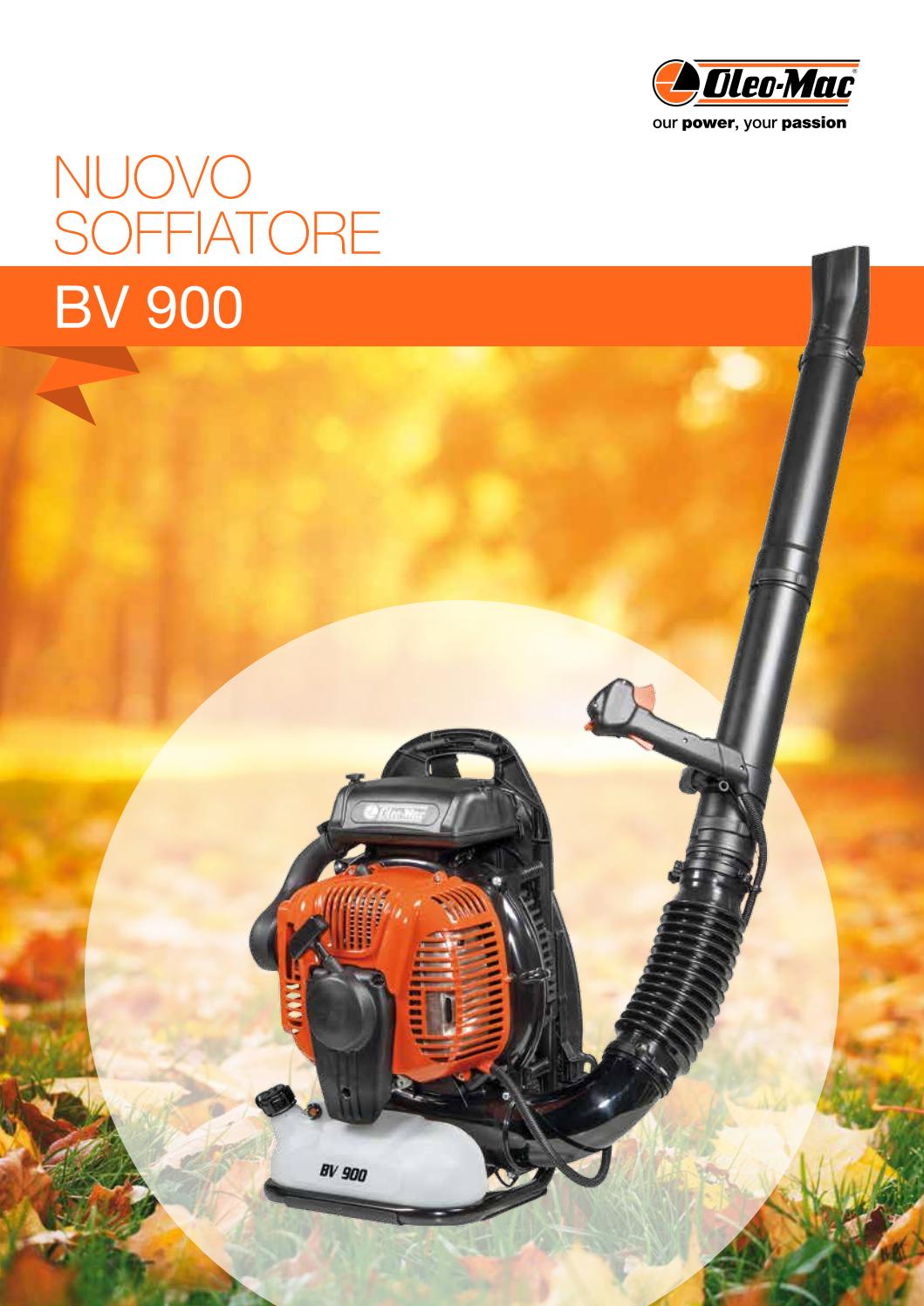 Soffiatore Oleo-Mac BV 900 by Emak Spa - Issuu