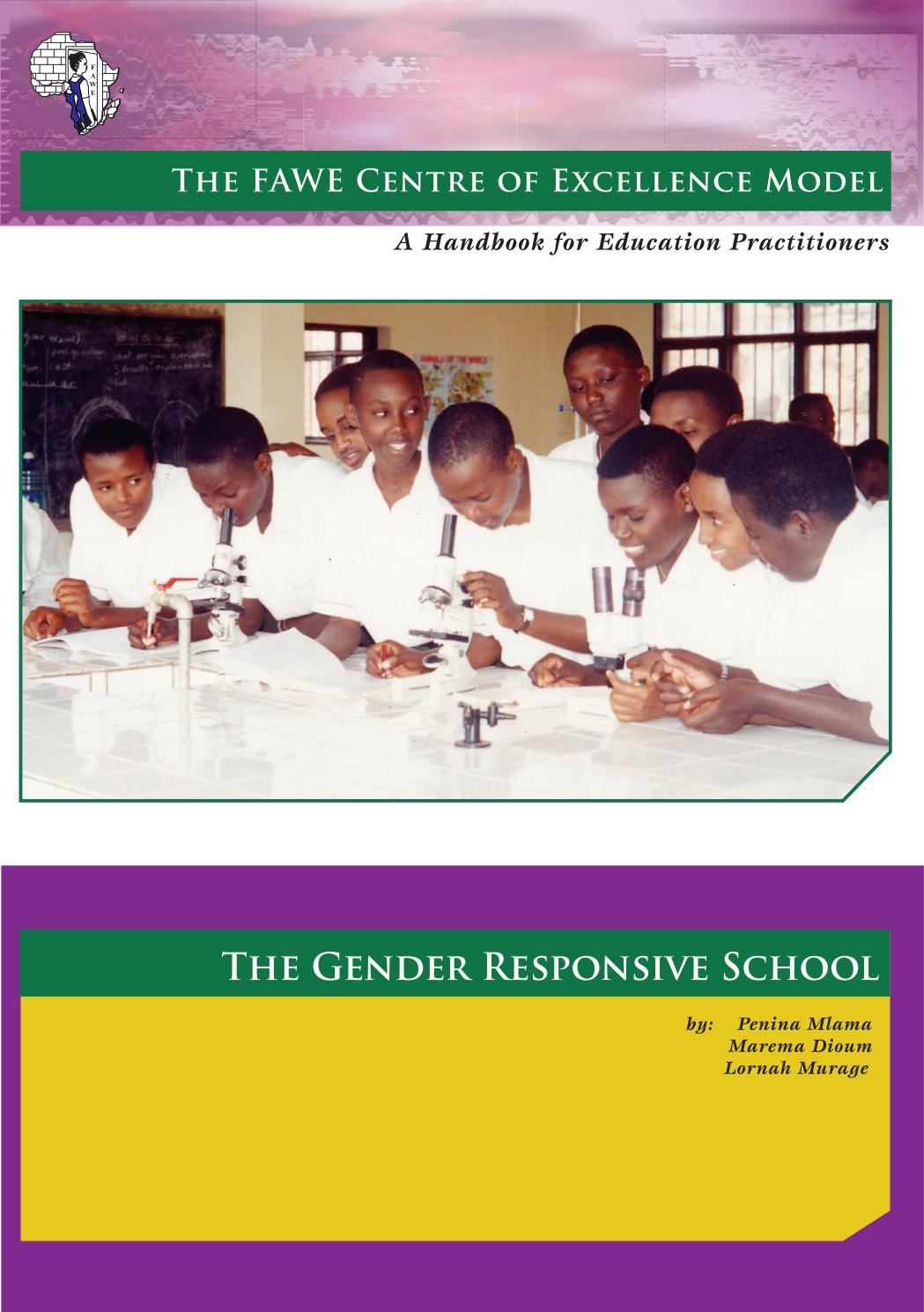 FAWE Centre of Excellence Model: The Gender Responsive School ...