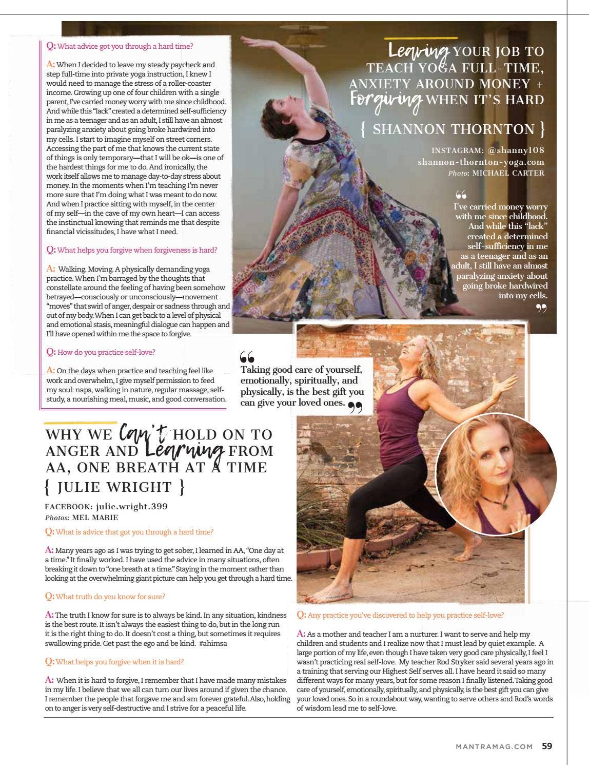 MANTRA YOGA + HEALTH ISSUE 15 by THRIVE. ORIGIN + MANTRA Magazines - Issuu