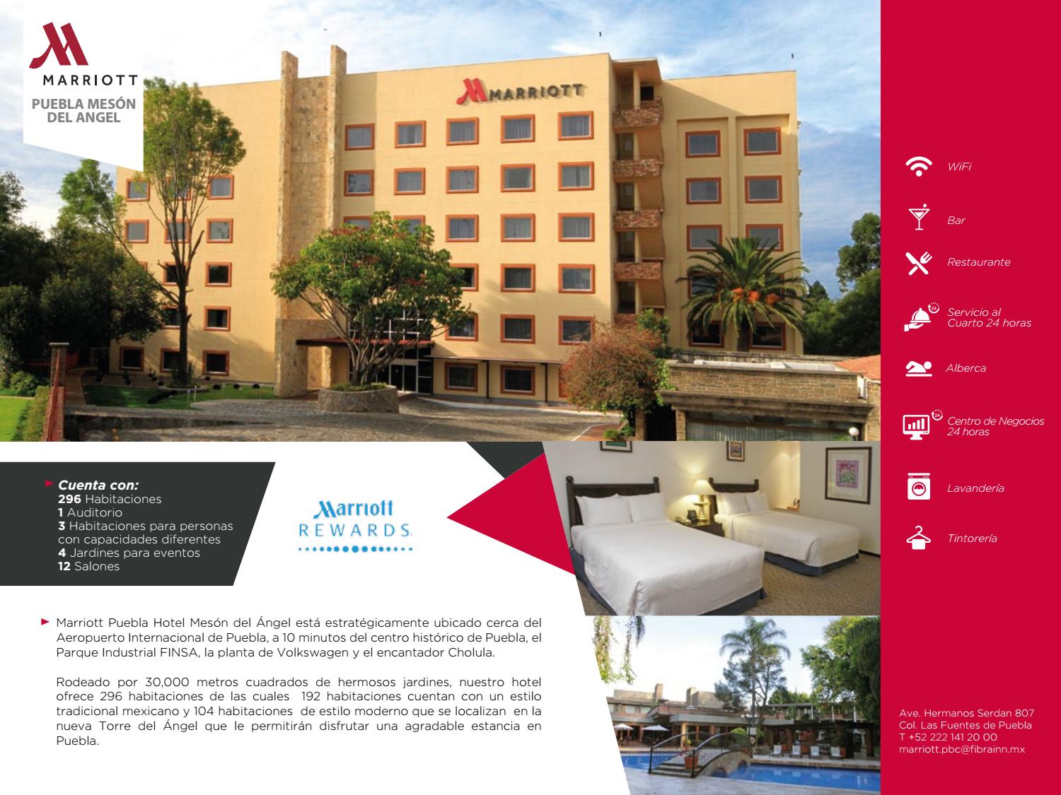 Brochure Marriott Puebla by Meent - Issuu