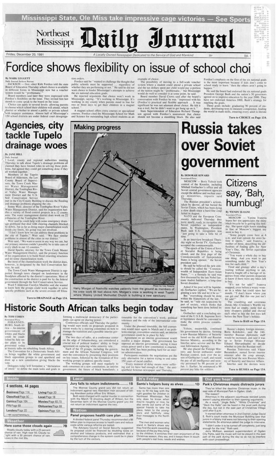 1991, December 20 - Russia Takes Over by Journal Inc - Issuu