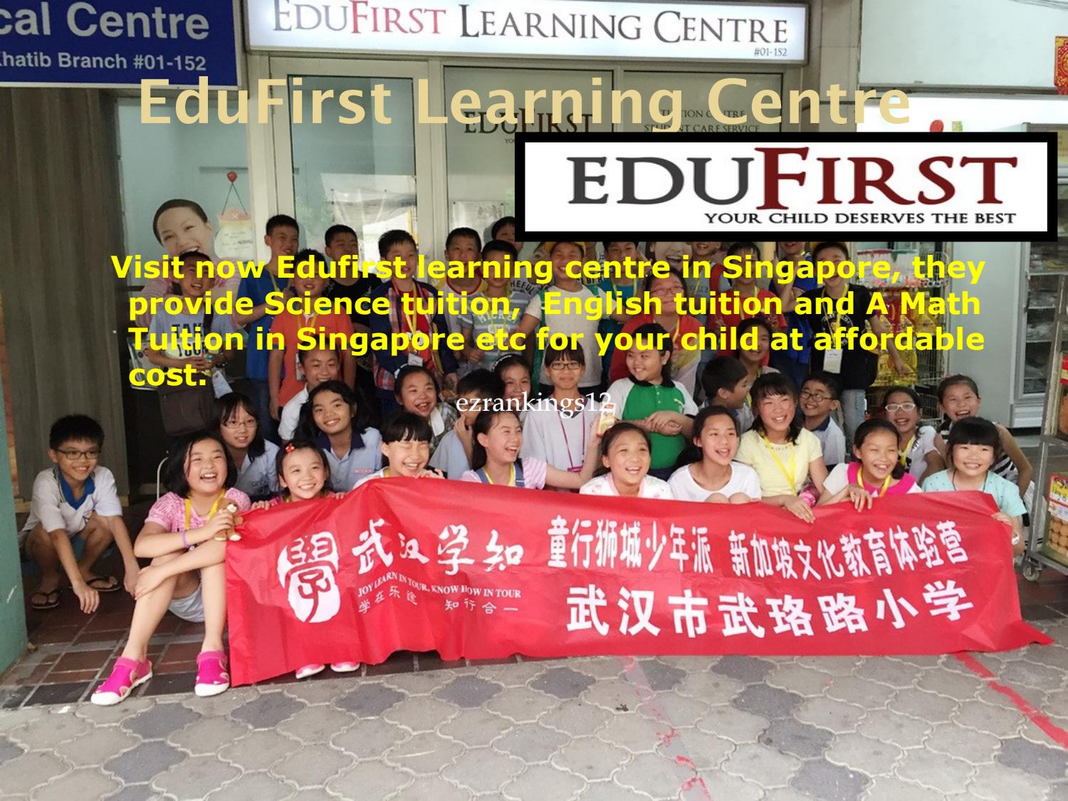 Edufirst tuition centre in hougang and the importance of taking science ...