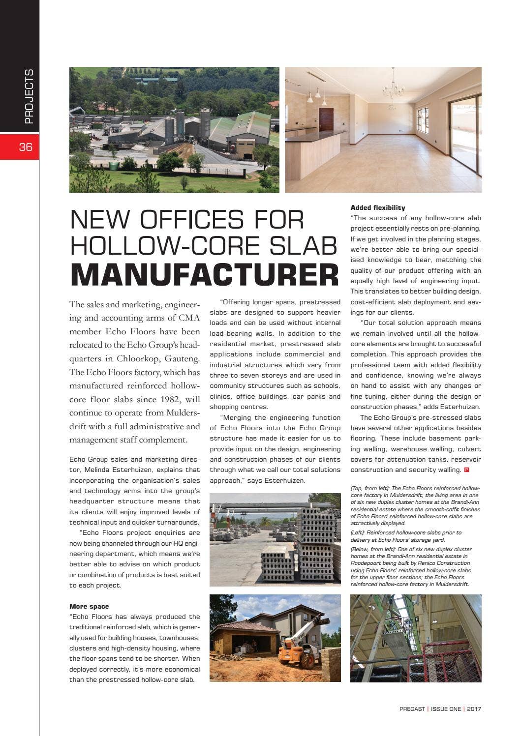 Precast Magazine - Issue 1 2017 by Isikhova Media - Issuu