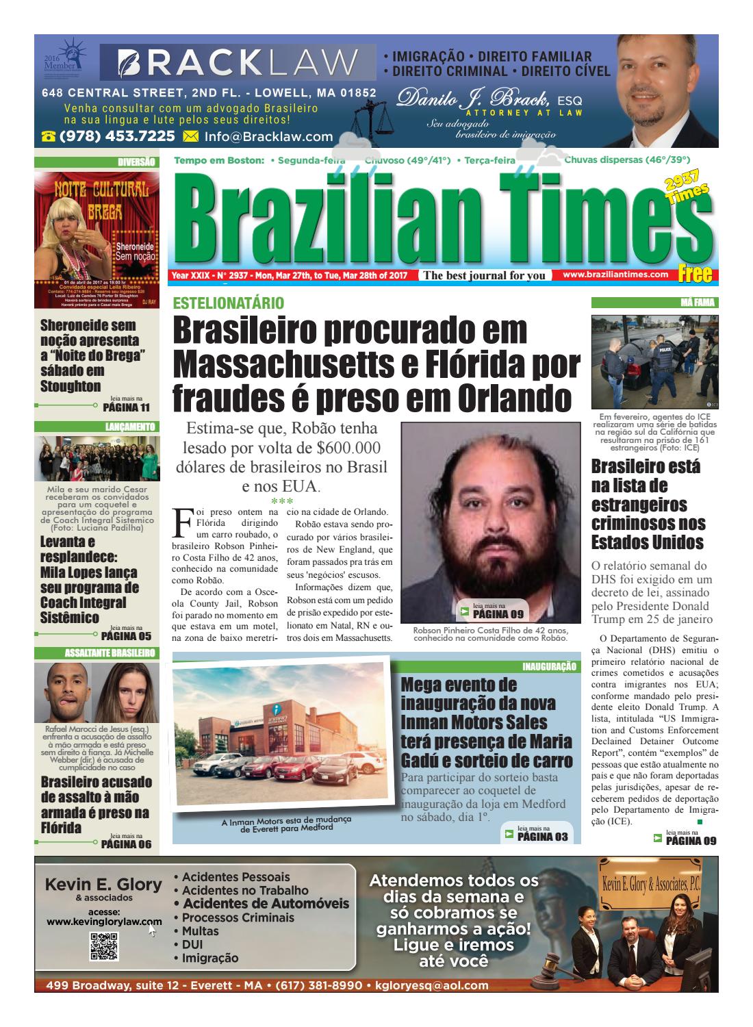 BT 2937 by The Brazilian Times Newspaper - Issuu