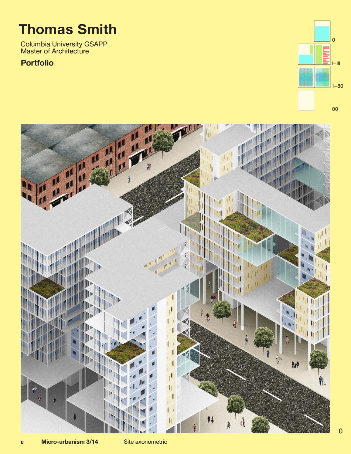 GSAPP Portfolio by Thomas Smith - Issuu