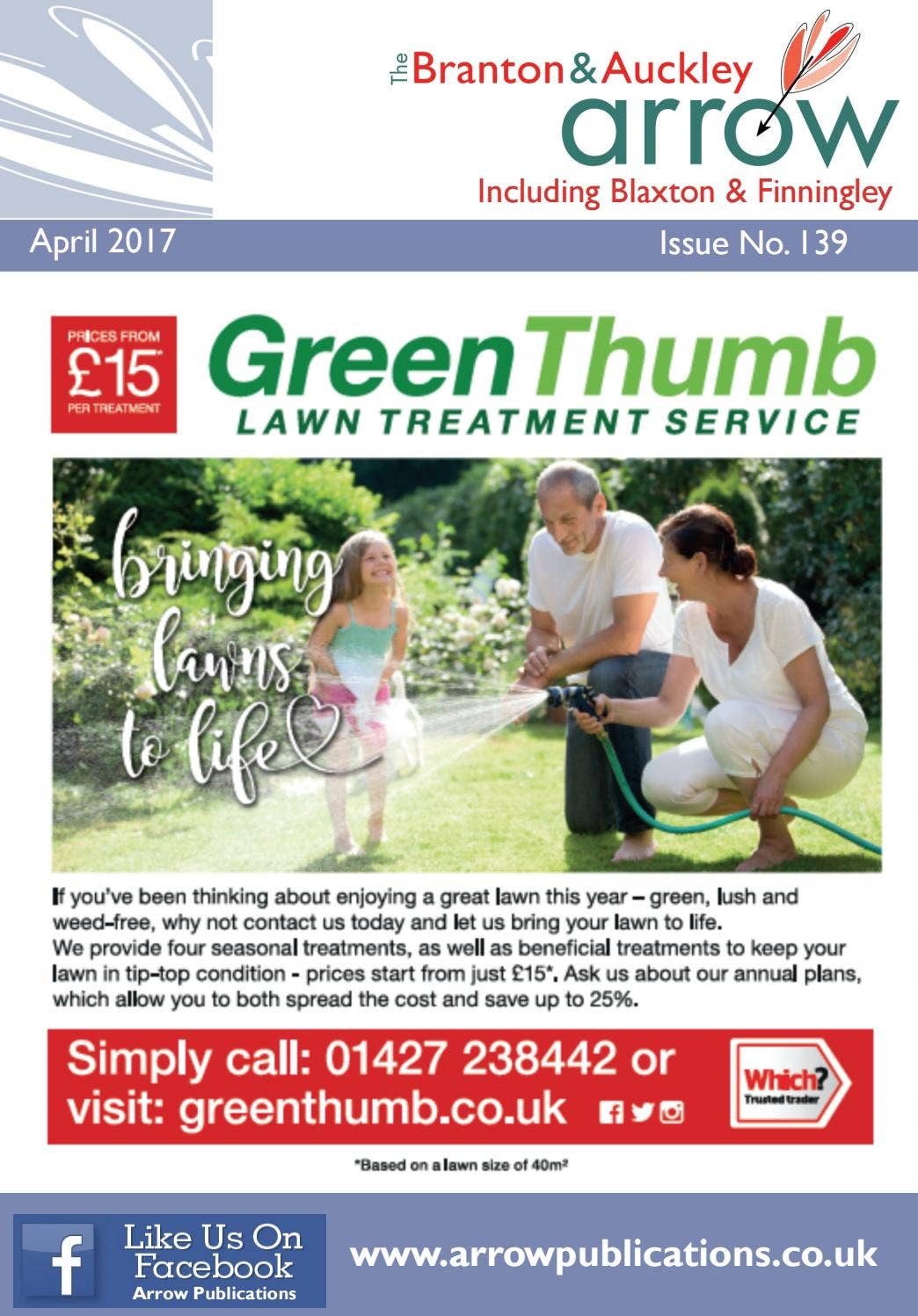 Branton & Auckley Arrow April 2017 by Arrow Publications Ltd - Issuu