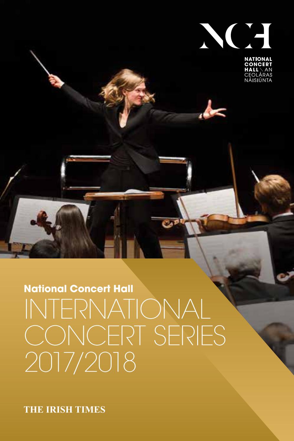 International Concert Series 2017-2018 by National Concert Hall - Issuu