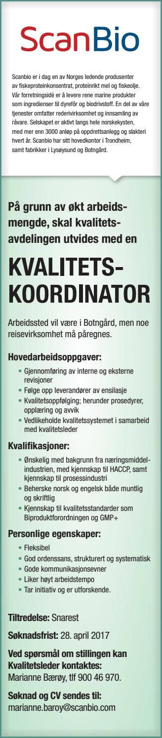 FF Scanbio by Adresseavisen - Issuu