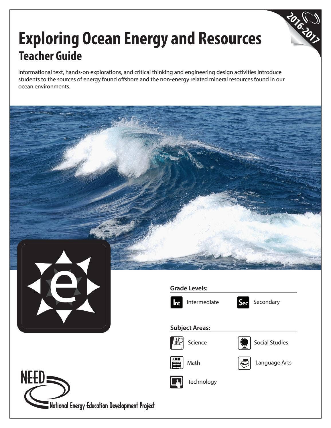 Exploring Ocean Energy Teacher by NEED Project - Issuu