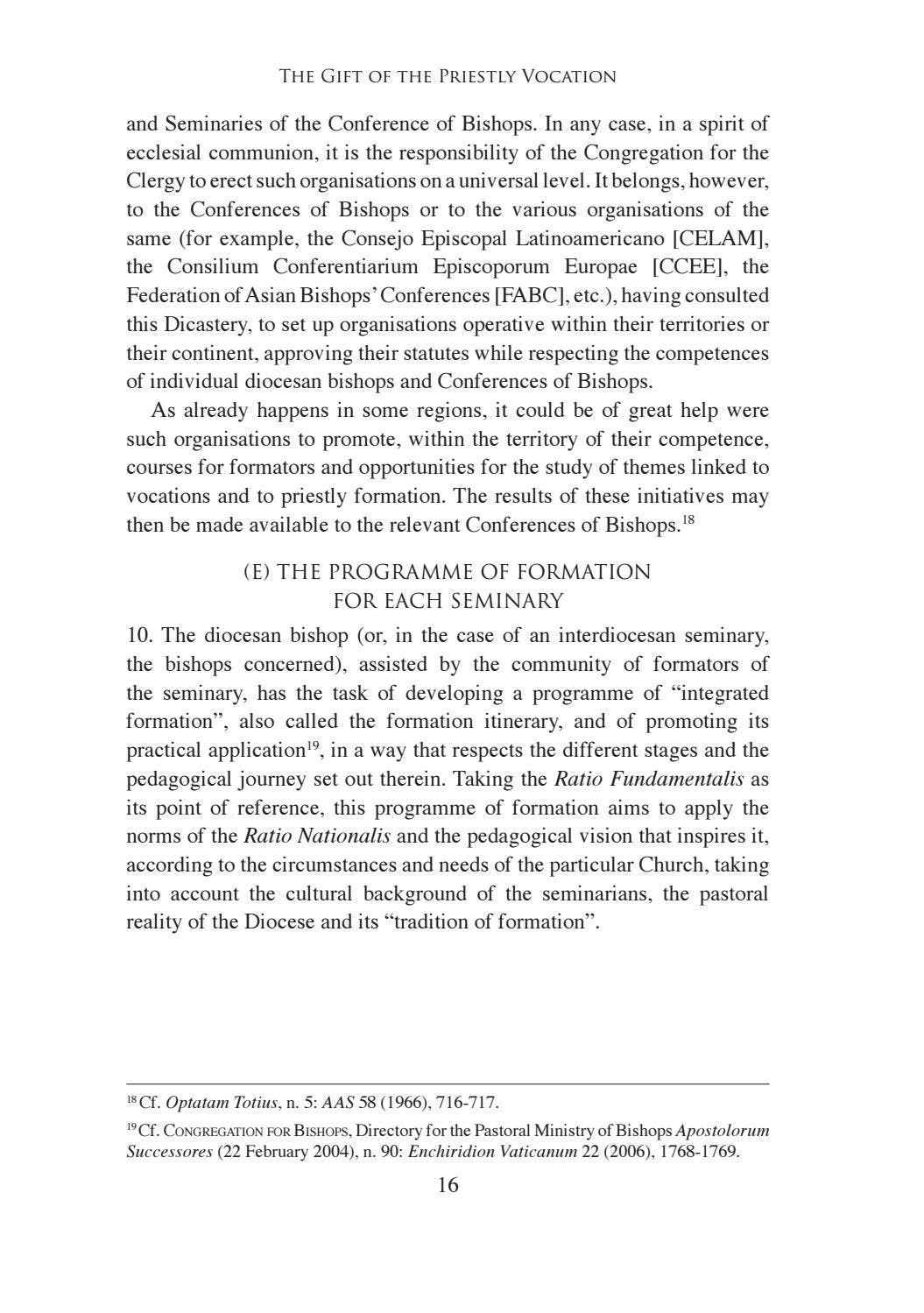 B the gift of the priestly vocation preview by Catholic Truth Society ...