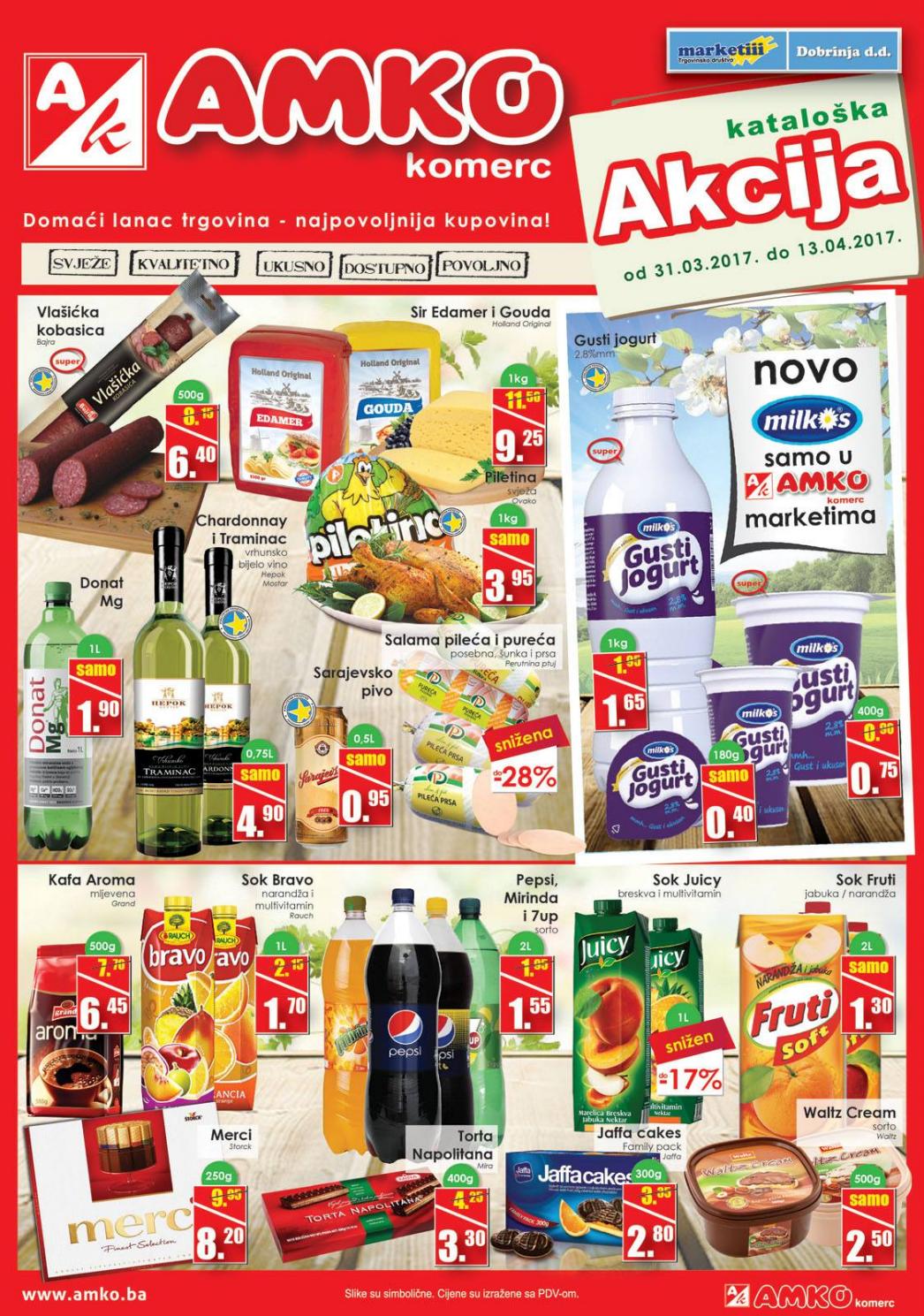 Amko komerc katalog od 31.03.-13.04.2017. by Catalog.ba - Issuu