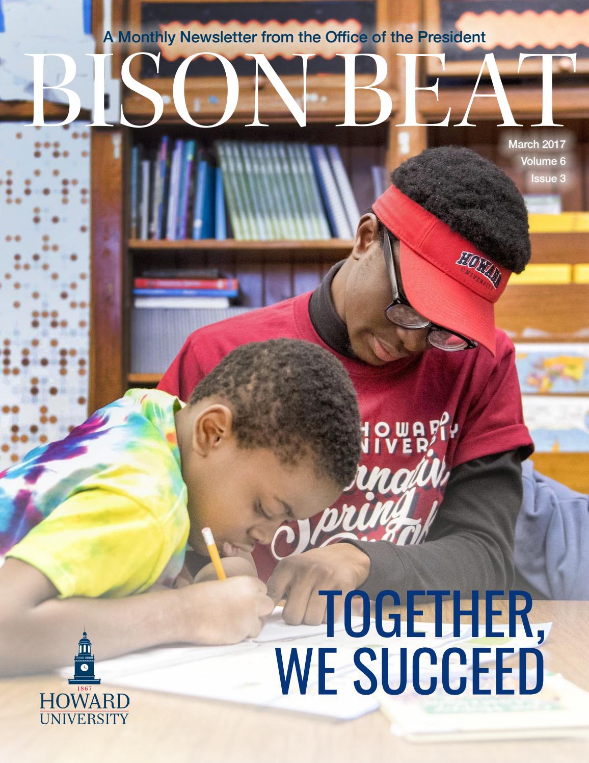 Howard Bison Beat March 2017 by Howard University - Issuu