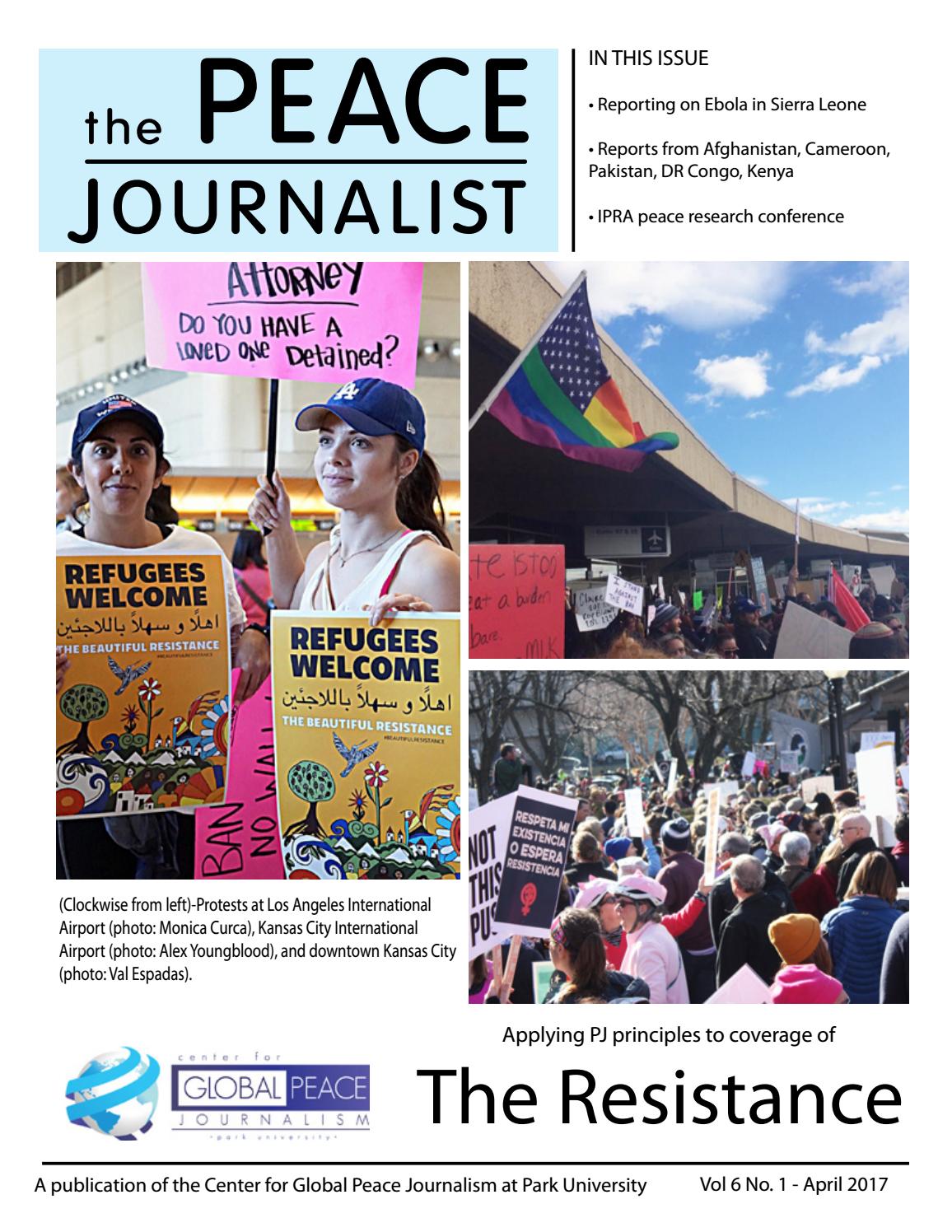 Peace Journalist April 2017 by Center for Global Peace Journalism - Issuu