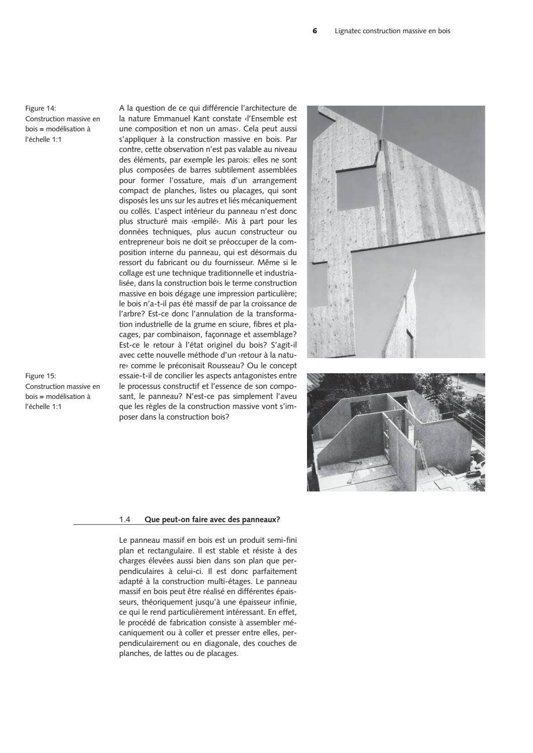 Construction massive en bois by Lignum - Issuu