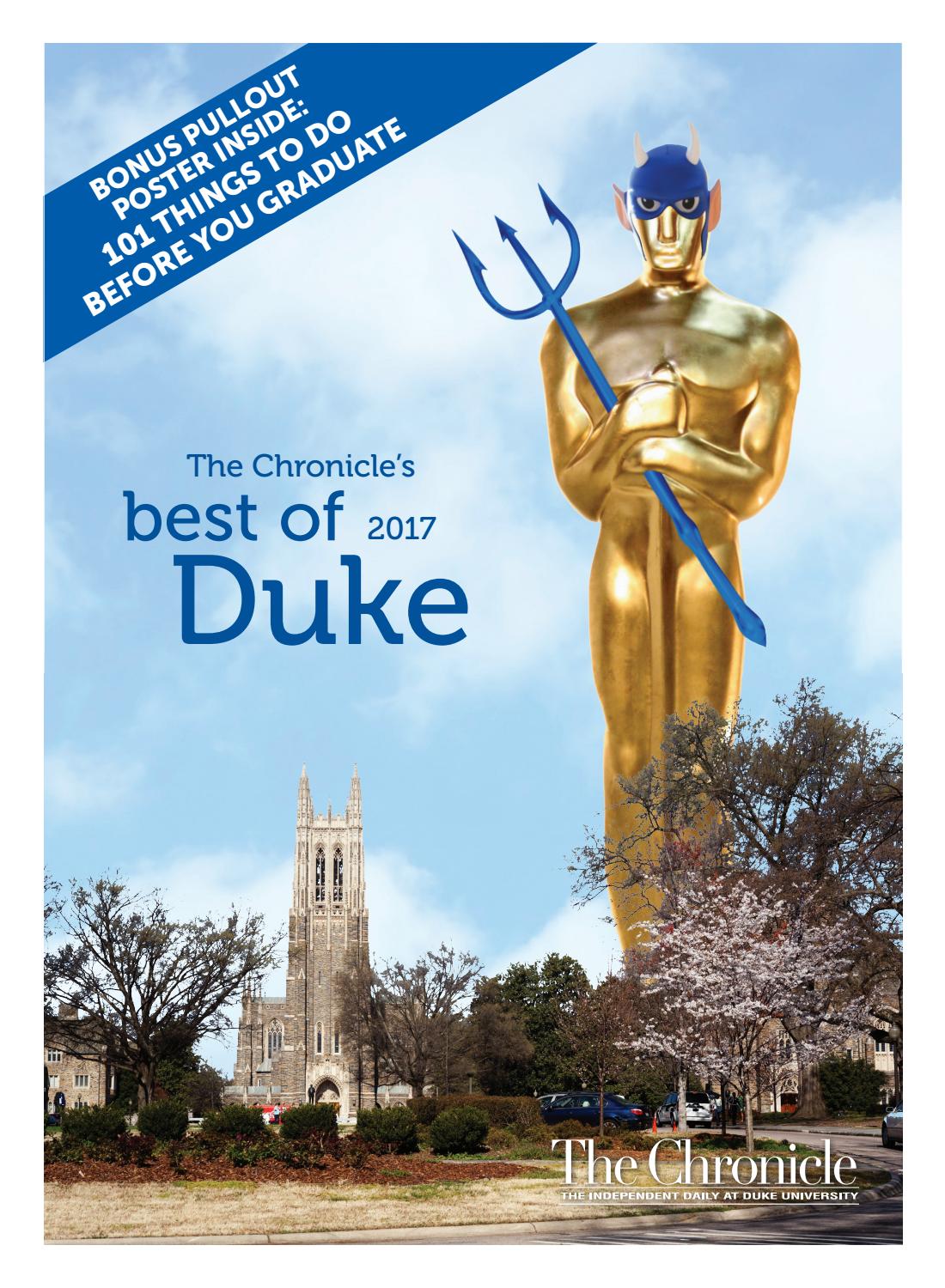 Best of duke 2017 by Duke Chronicle - Issuu