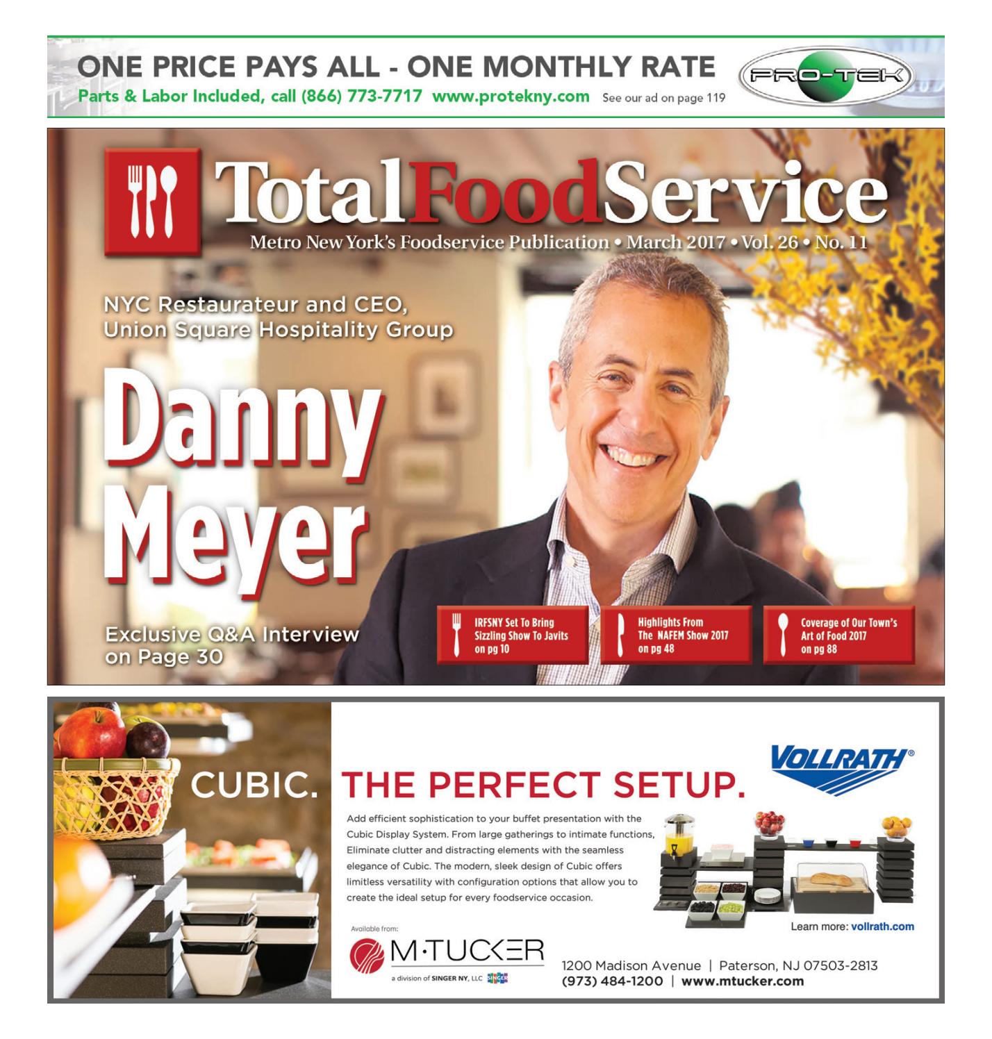 March 2017 - Total Food Service by Total Food Service - Issuu