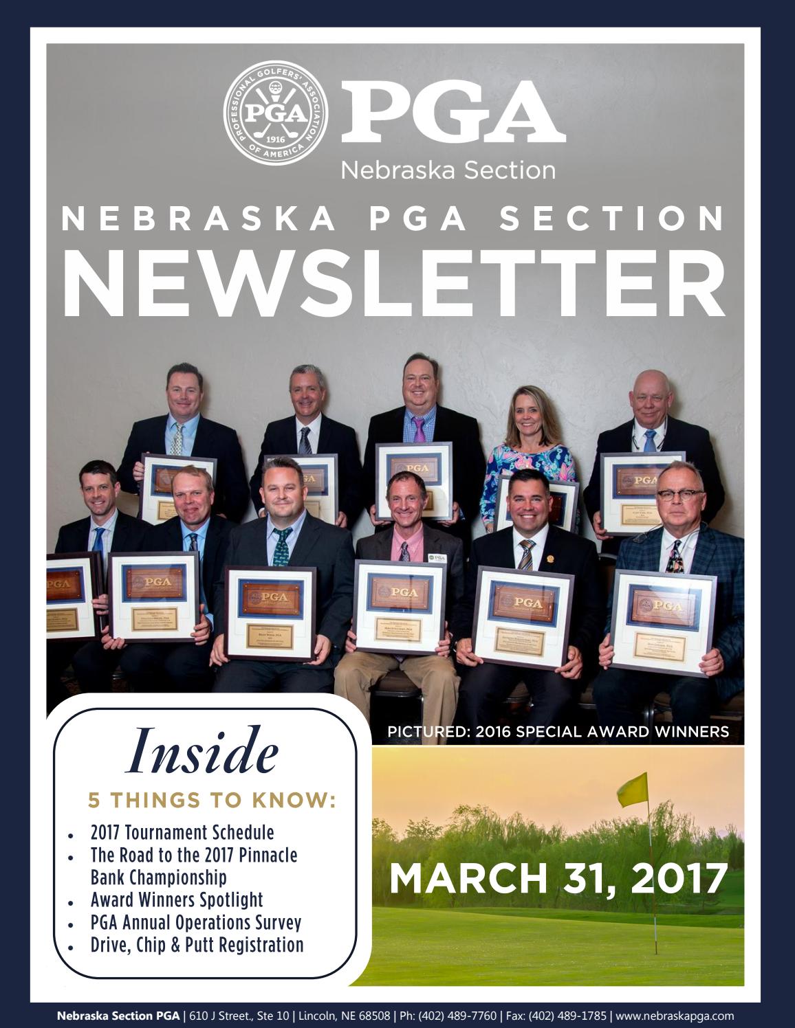 Nebraska March 2017 Newsletter by David Honnens - Issuu
