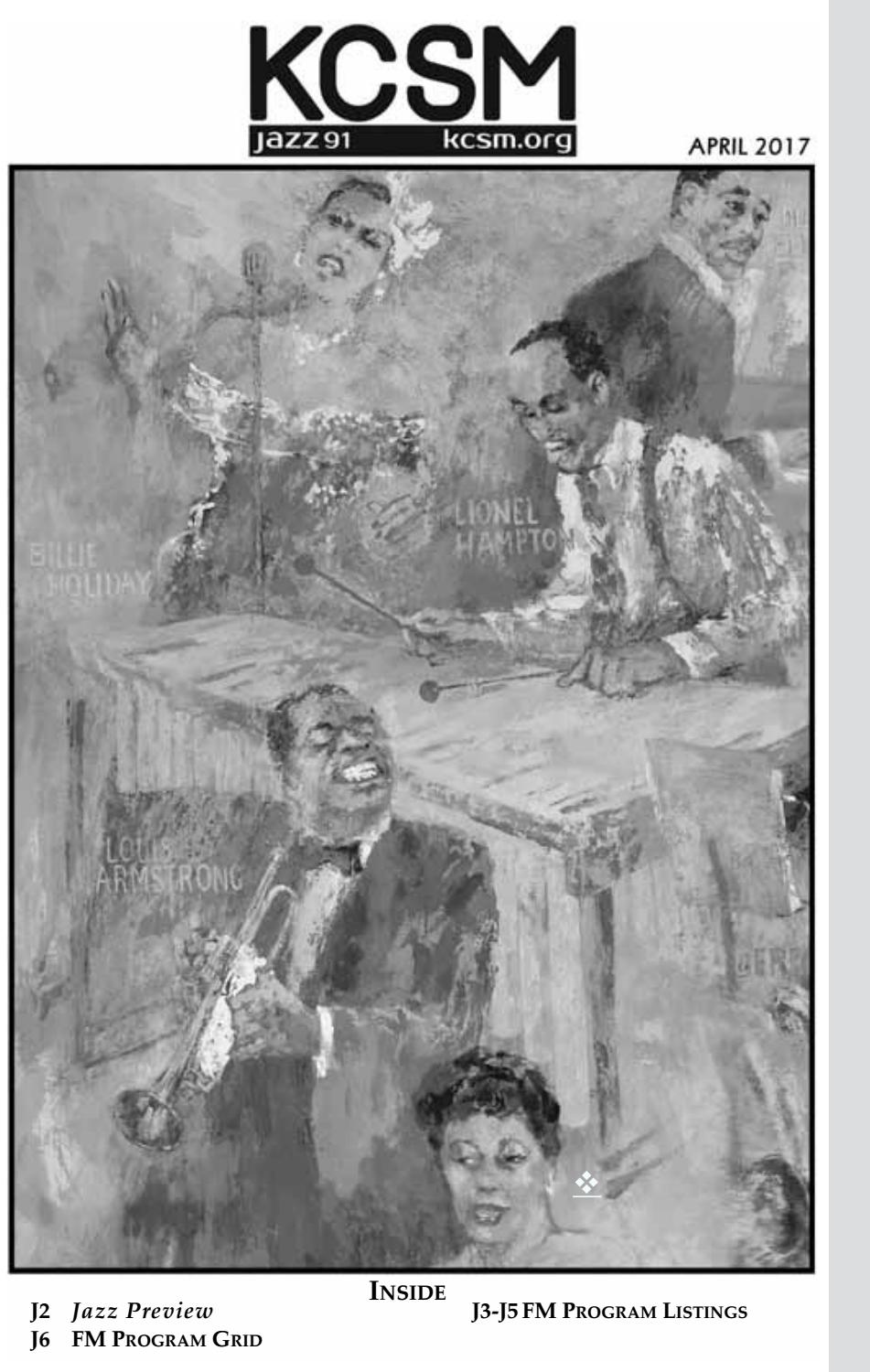 Apr2017 jazzpamphlet issuu by KCSM-FM Jazz 91 - Issuu