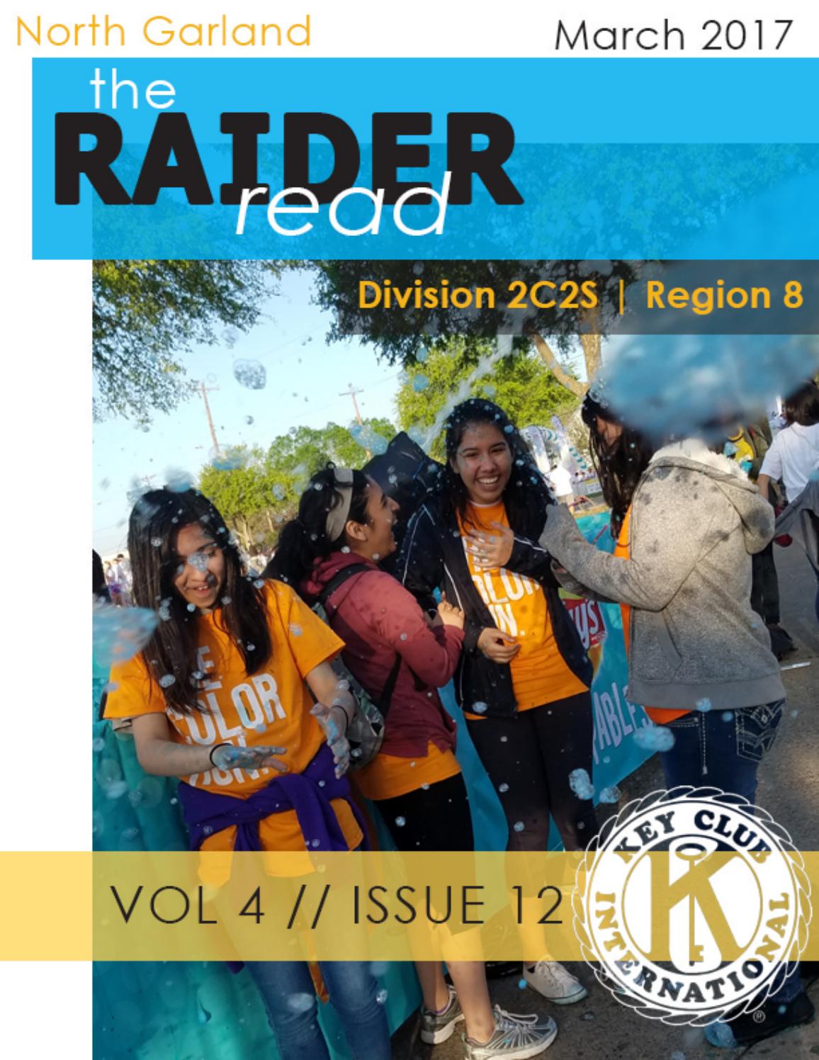 North Garland 2C2S March Newsletter by North Garland Key Club - Issuu