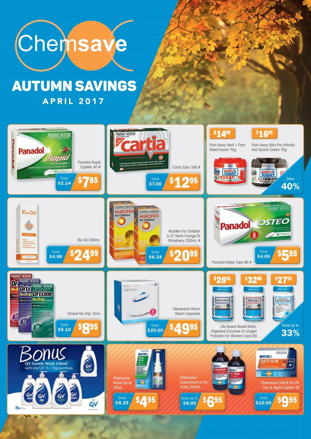 Chemsave Pharmacy Mullumbimby - Catalogue April 2017 by Echo ...