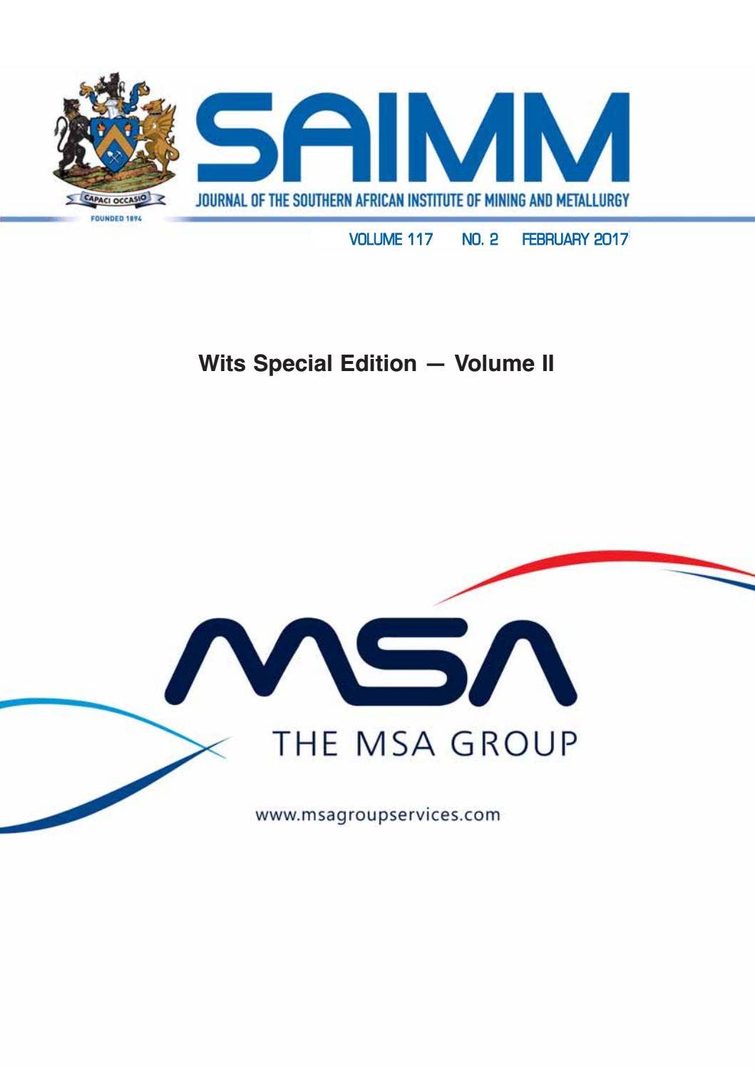 Saimm 201702 feb by SAIMM - Issuu