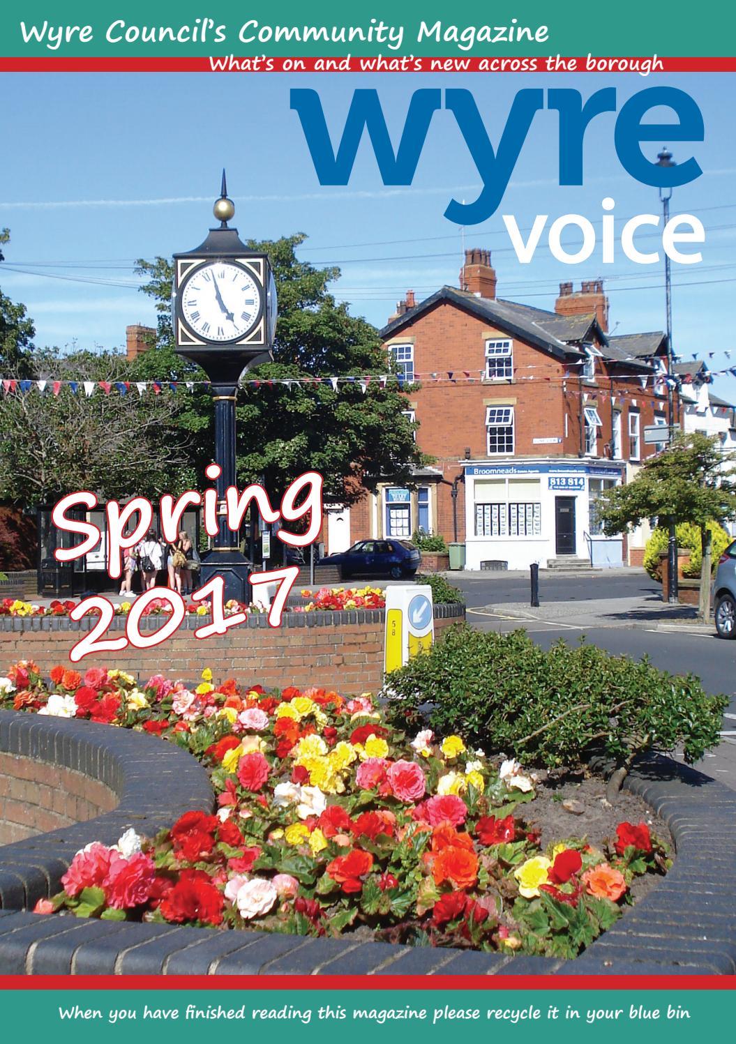 Wyre Voice Spring 2017 by Wyre Council - Issuu
