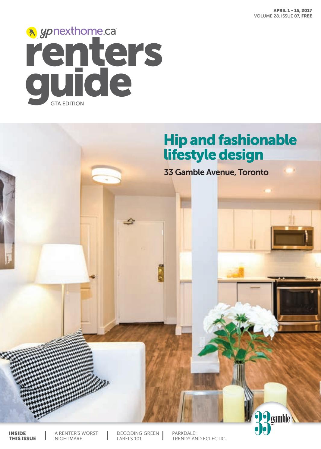 GTA Renters Guide - Apr 01, 2017 by NextHome - Issuu