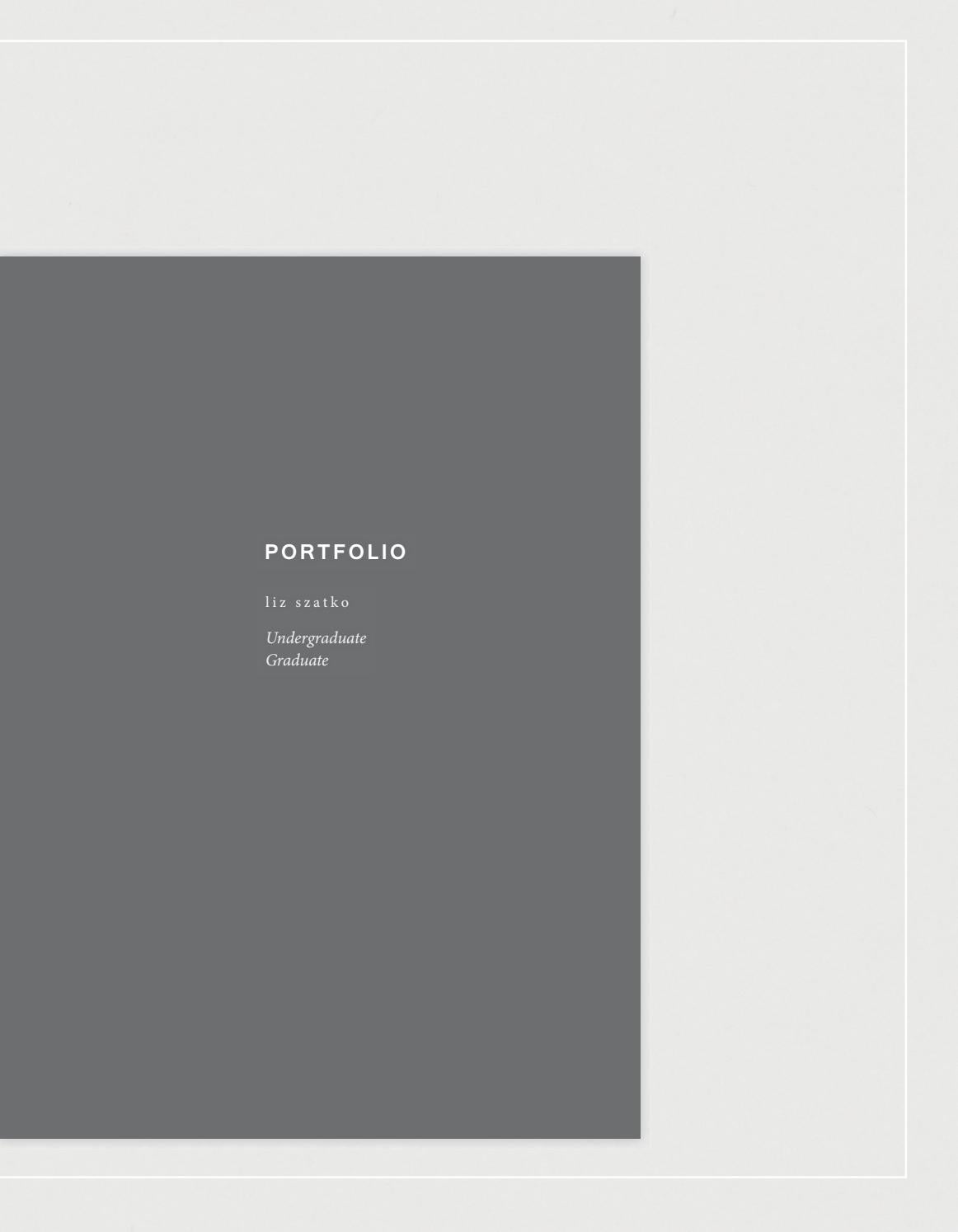 Architecture Portfolio by lszatko - Issuu