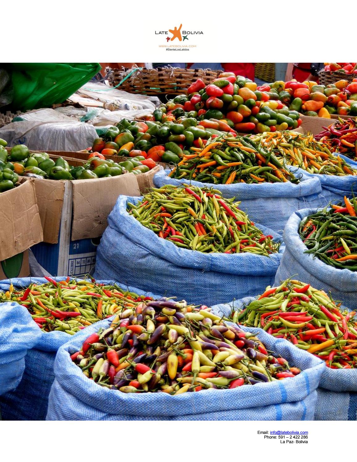 Flavors of Bolivia by Late Bolivia, Tour Operador - Issuu