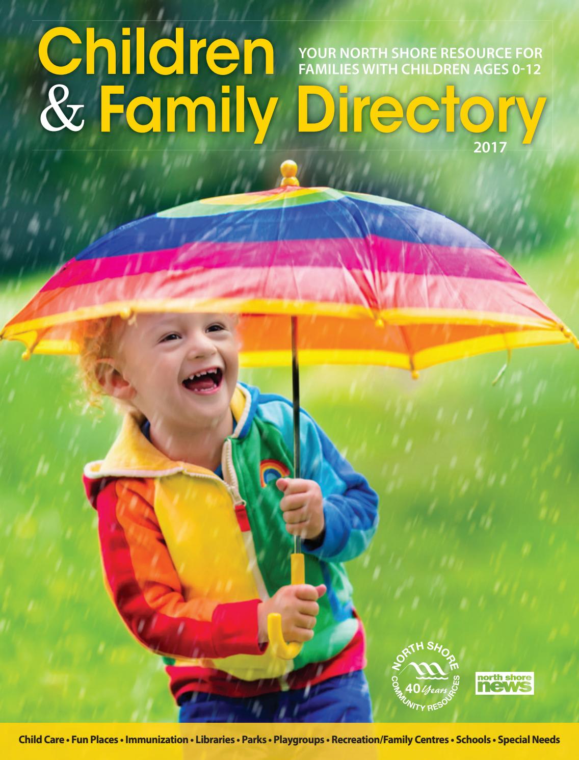 Children & Family Directory 2017 by North Shore News Features - Issuu