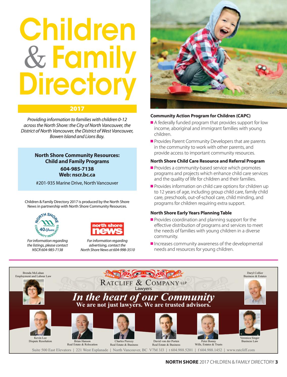 Children & Family Directory 2017 by NSN Features - Issuu